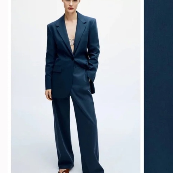 Zara | Jackets & Coats | Nwt Zara Limited Edition Joint Life Blue ...
